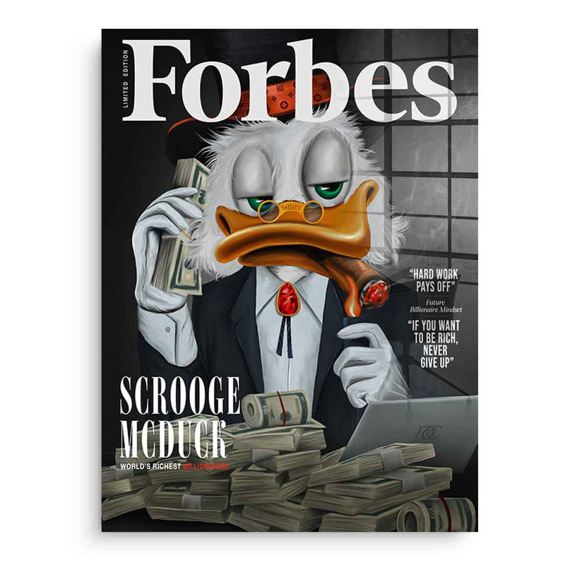 Acrylic Glass Art Pop Art Forbes motif xxl motivational picture with ...