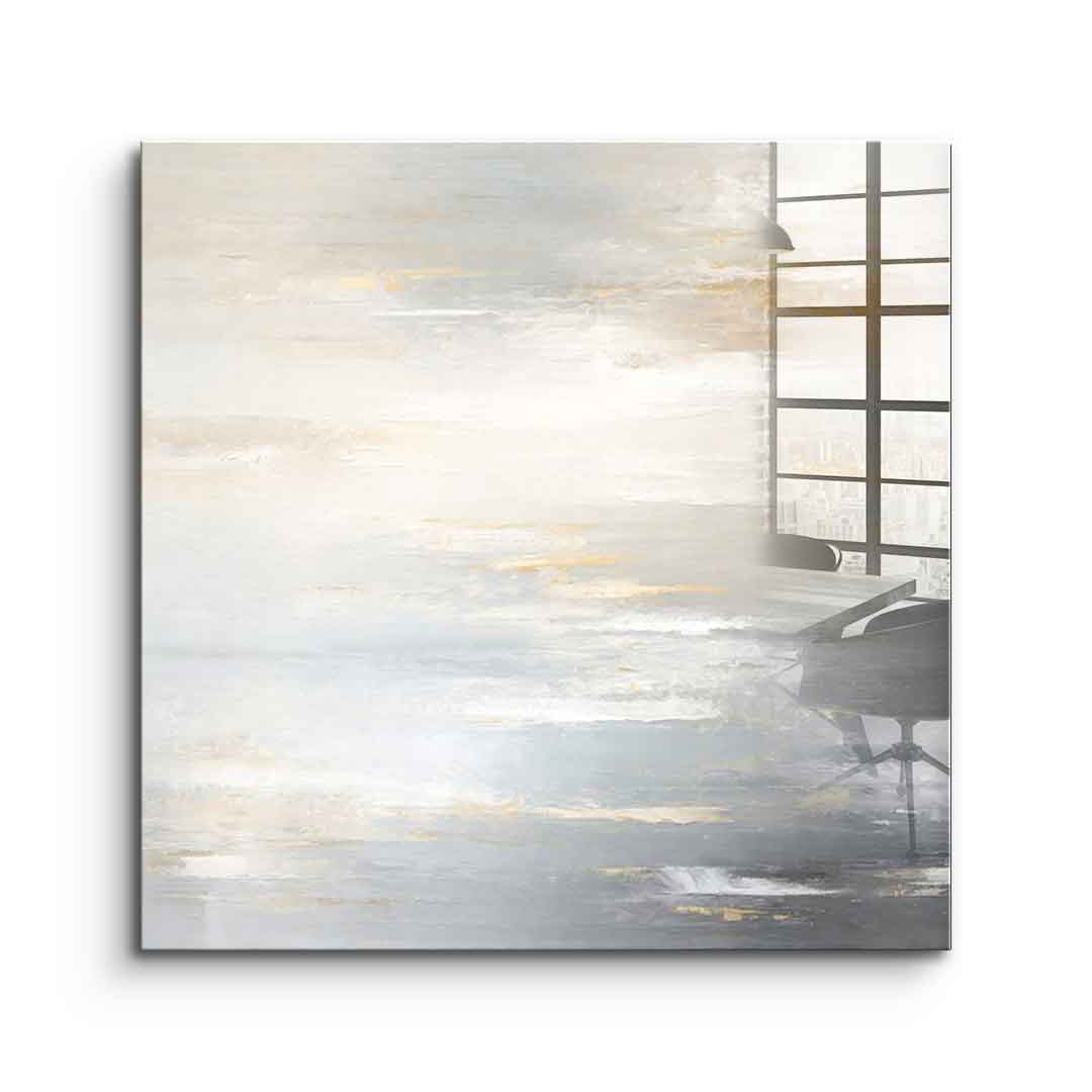 Acrylglasbild questioning reality abstrakt Kunstdruck Wandbild ...