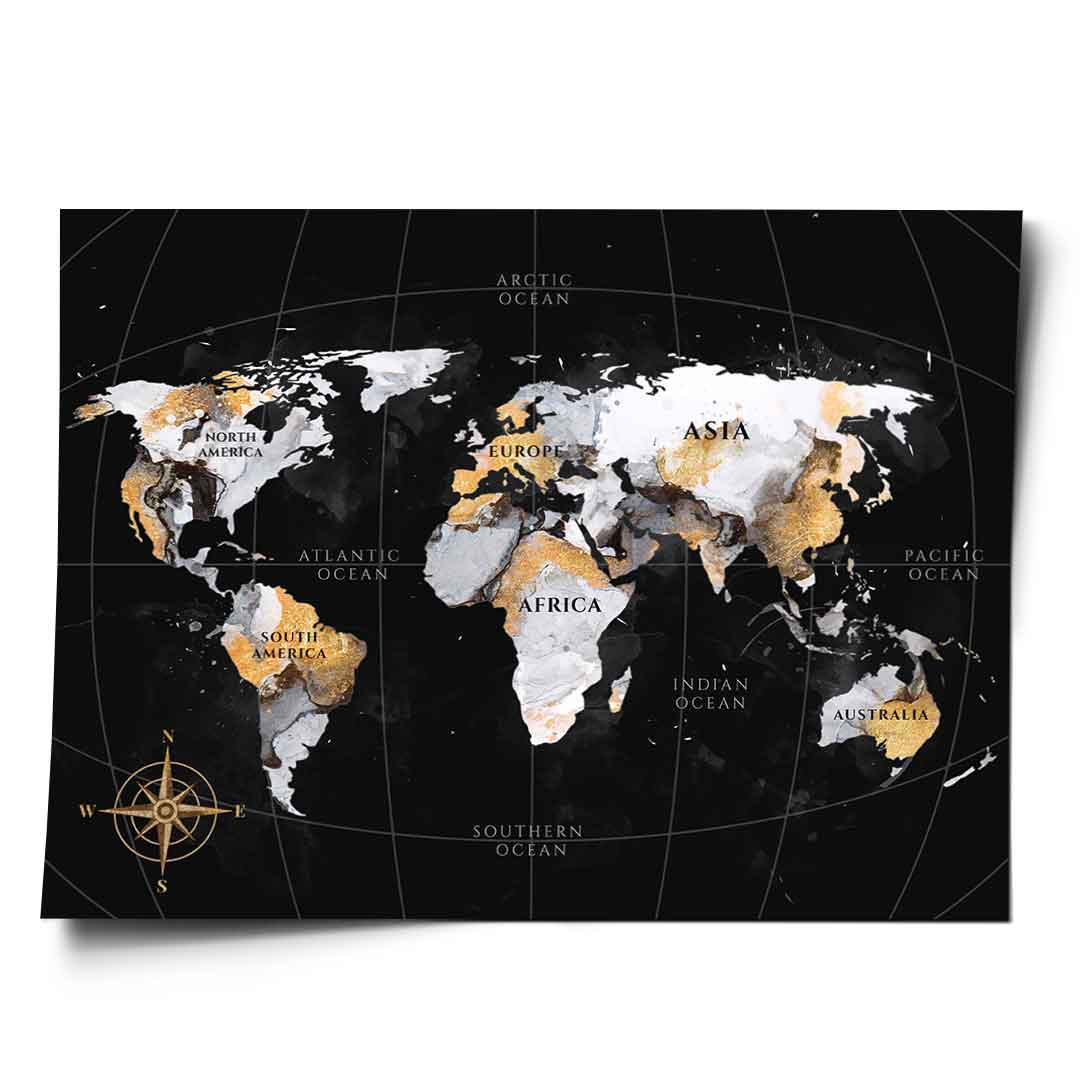 Poster Abstract Country Collection abstrakt Welt Kunstdruck Wandbild ...