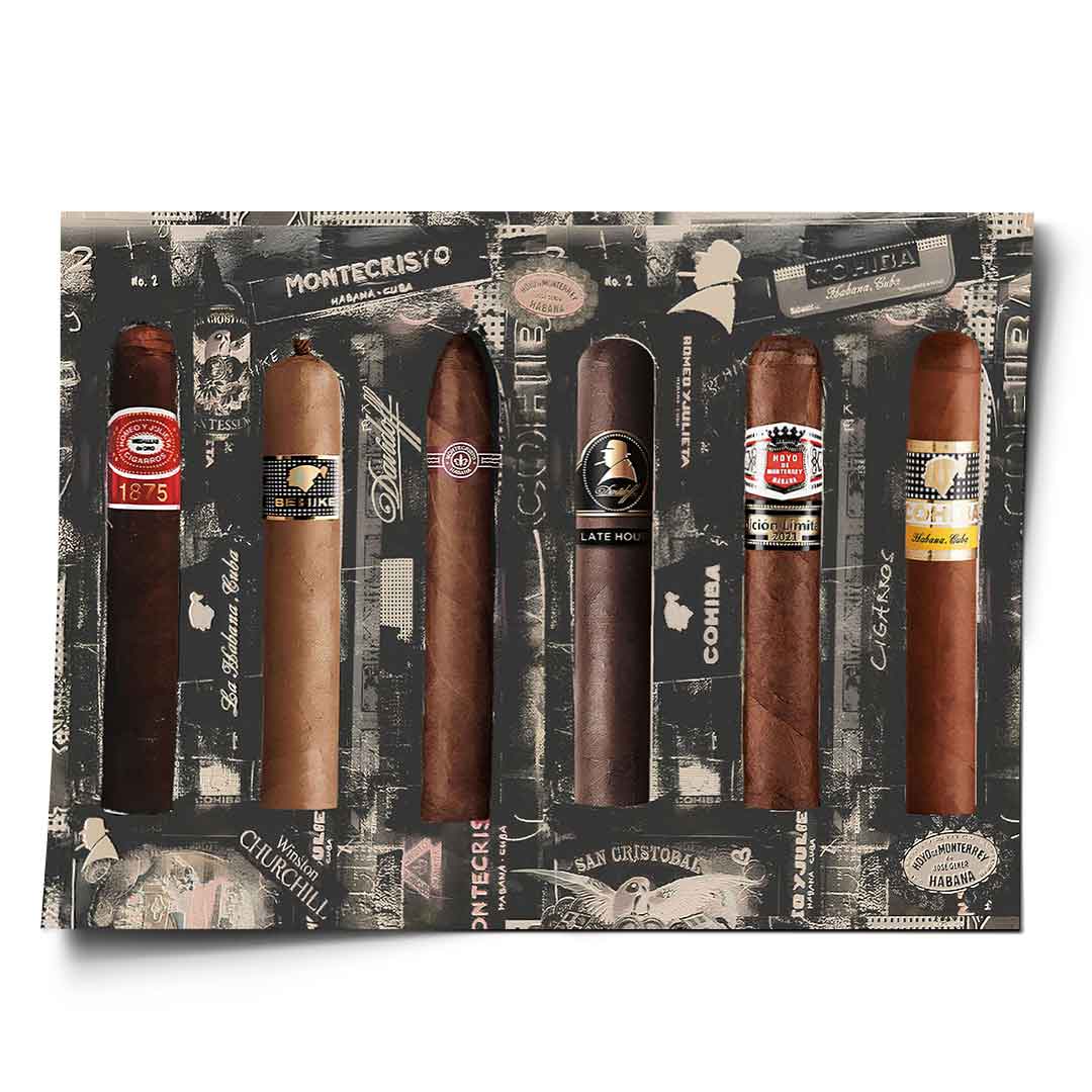 Poster Cigar Collection Wall Art Art print