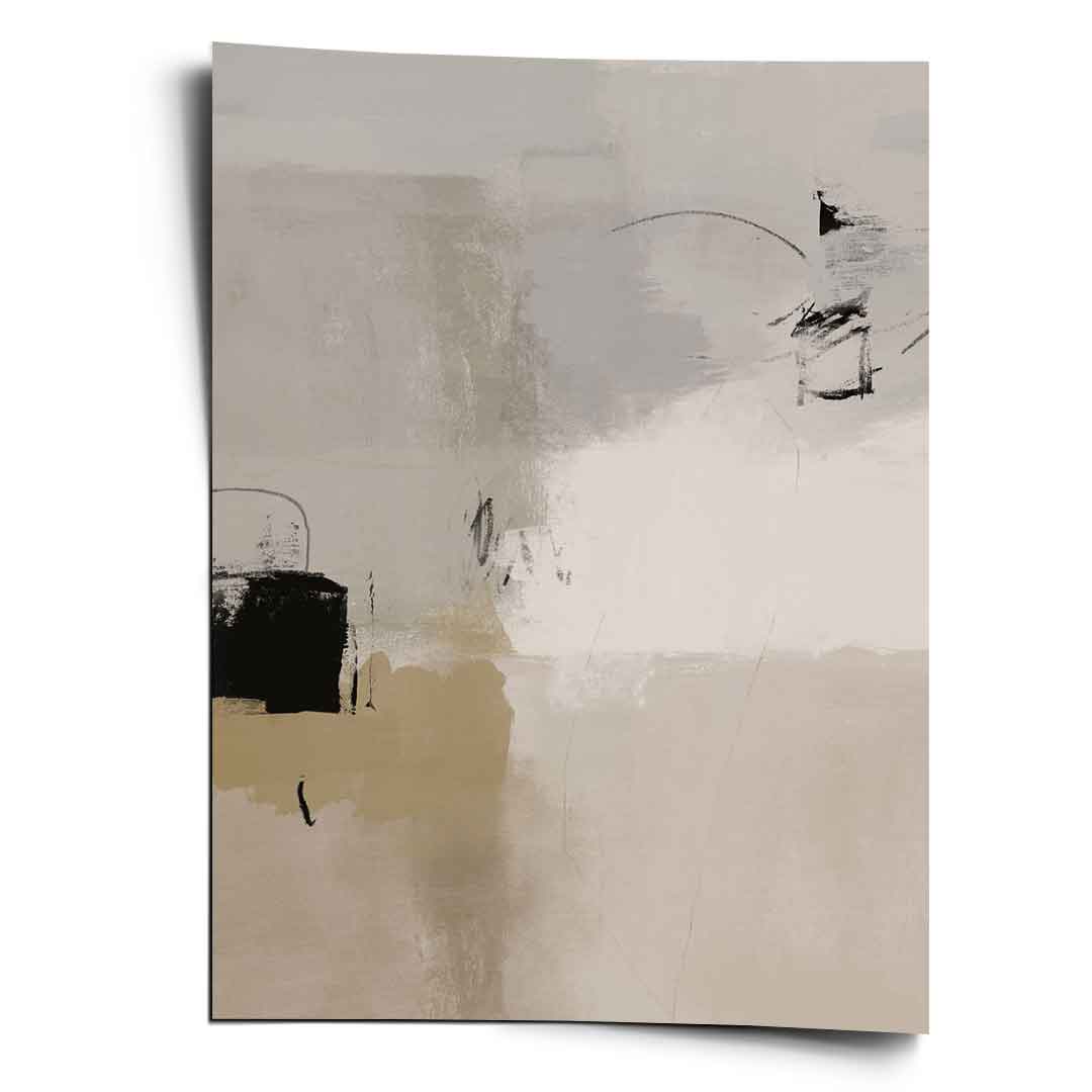 Poster Country Stroll abstrakt Wandbild Kunstdruck – DOTCOMCANVAS®