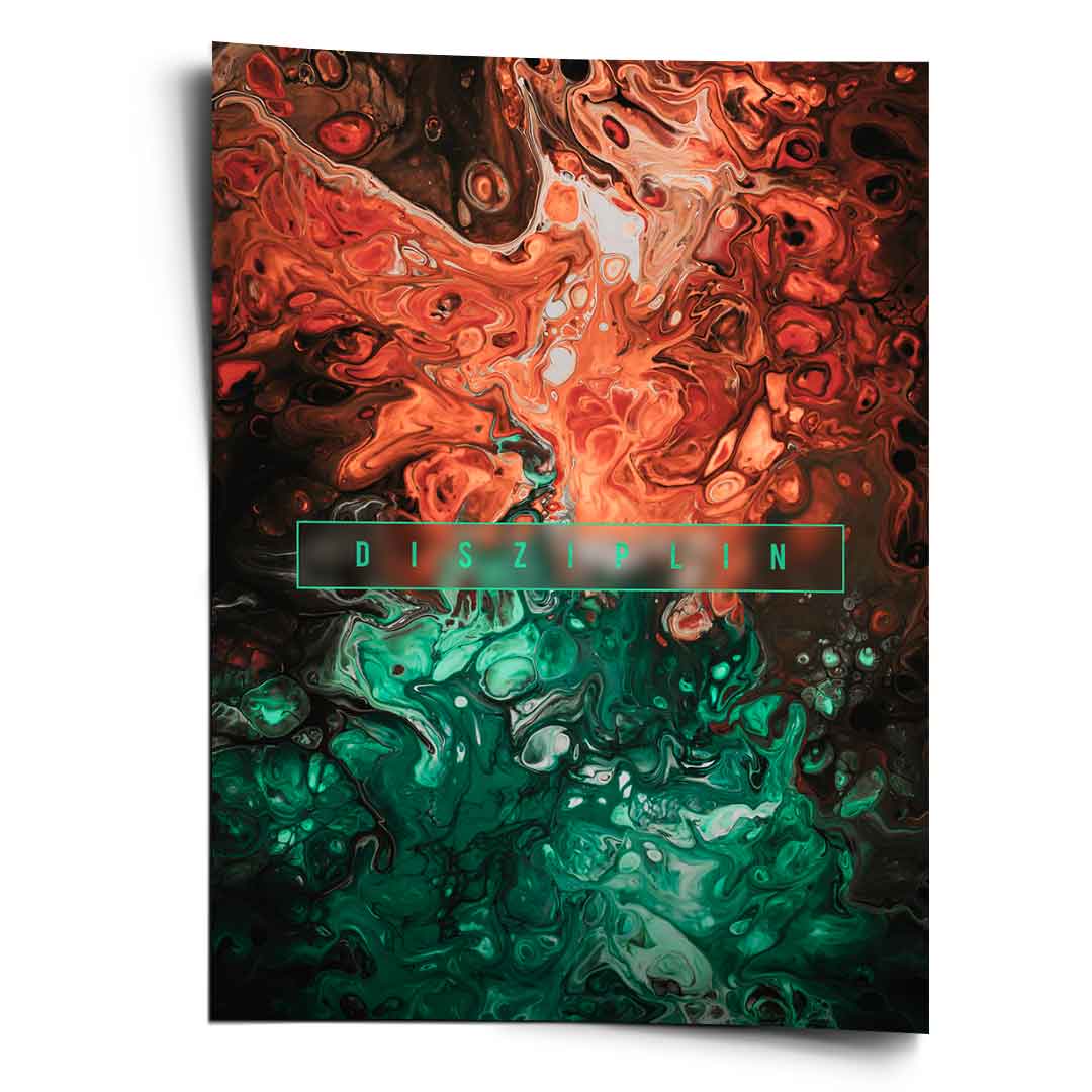 Poster DISCIPLINE LIQUID Art Print Wall Art