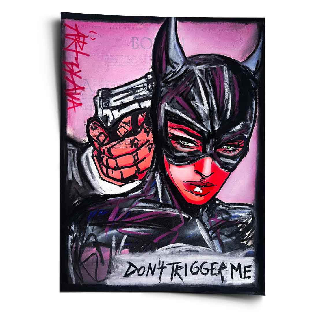 Poster Don´t trigger me Wandbild Kunstdruck – DOTCOMCANVAS®