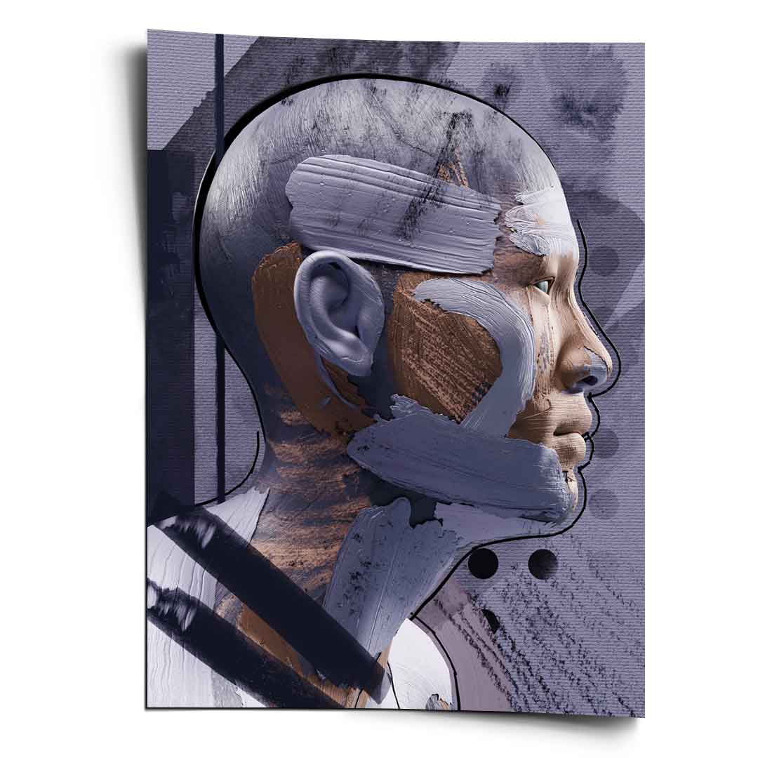 Poster Evolving Perspectives Wandbild Kunstdruck – DOTCOMCANVAS®