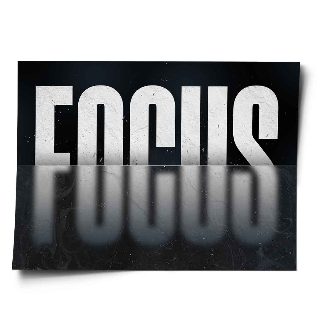 Poster Focus Wandbild Kunstdruck