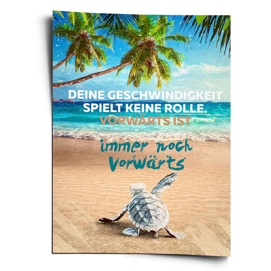 Poster Forward is still forward Motivation Erfolg Ehrgeiz Wandbild