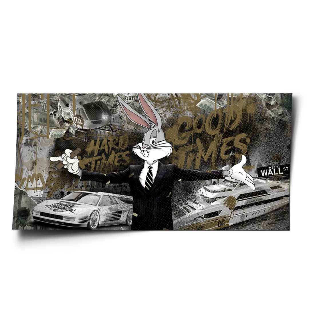 Poster Good Times Comic Pop Art Kunstdruck Wandbild