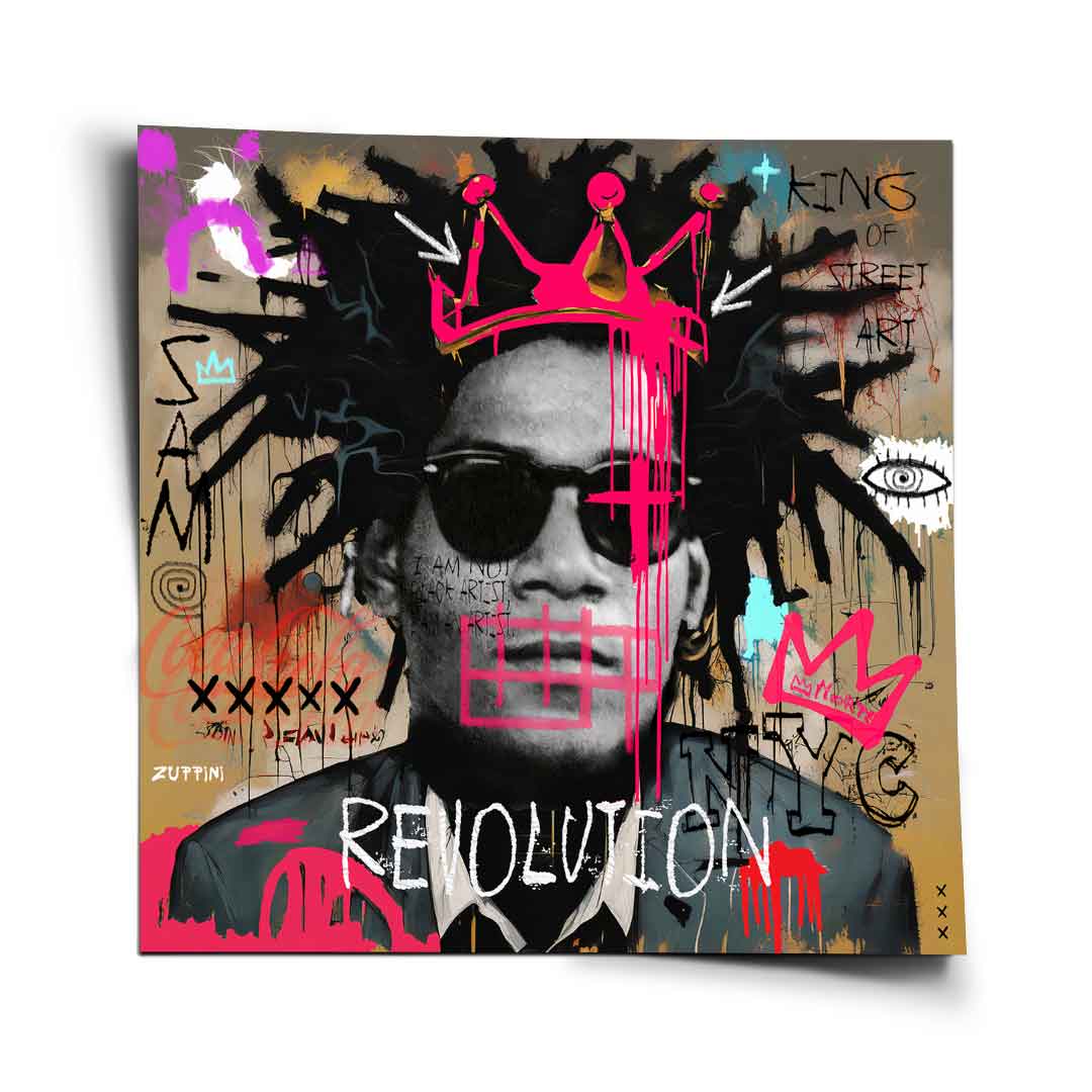Jean-Michel Basquiat Pop Art Poster Wall Art Print – DOTCOMCANVAS®