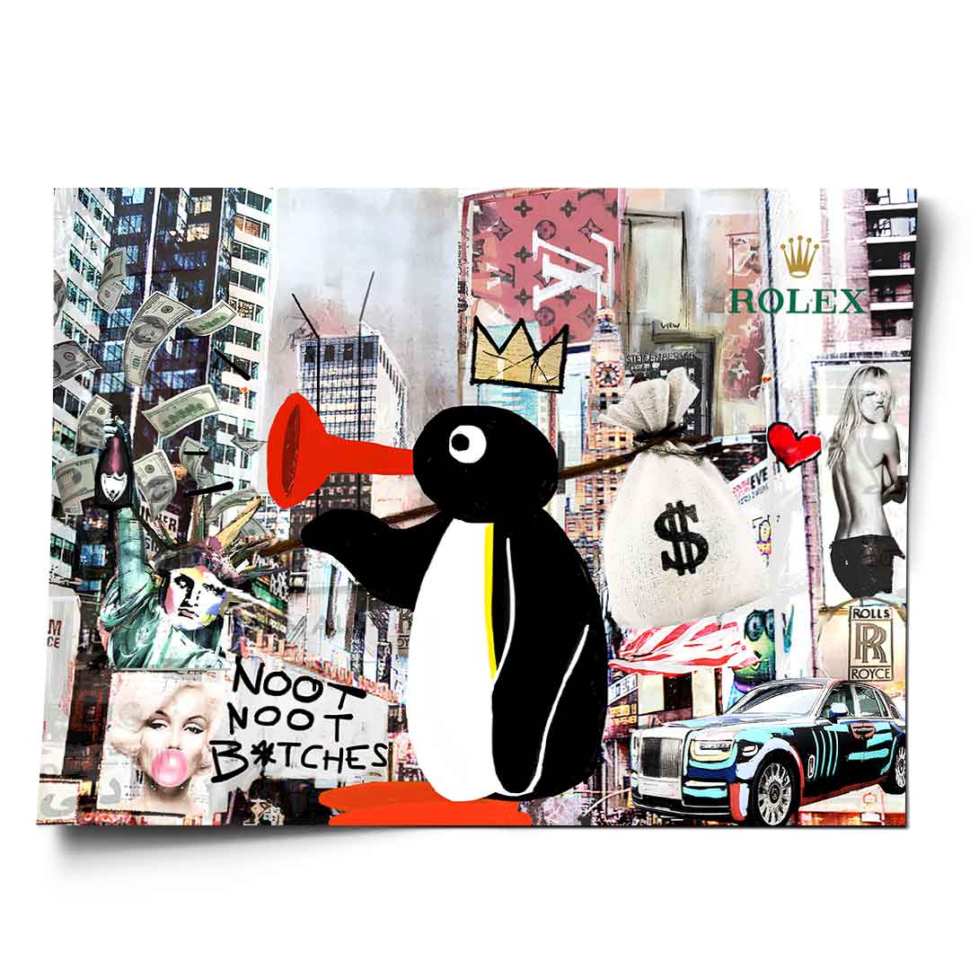 Poster Noot Noot Pop Art Comic Wall Art art print