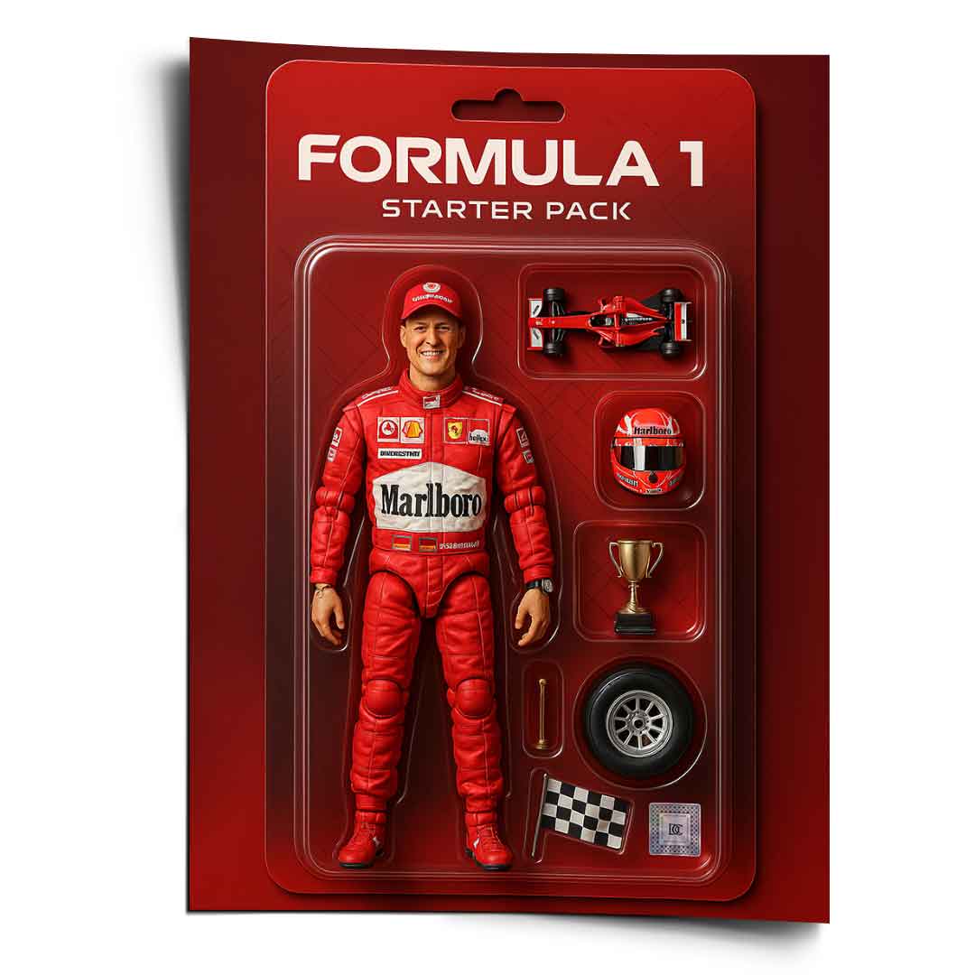 Poster Starter Pack FORMULA 1 Kunstdruck Wandbild