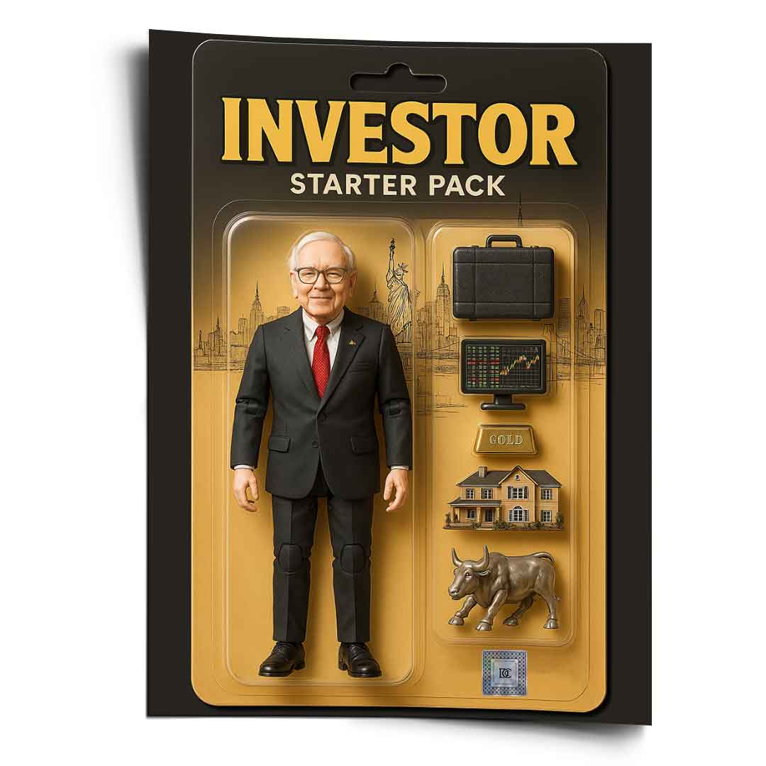 Poster Starter Pack INVESTOR Art Print Wall Art