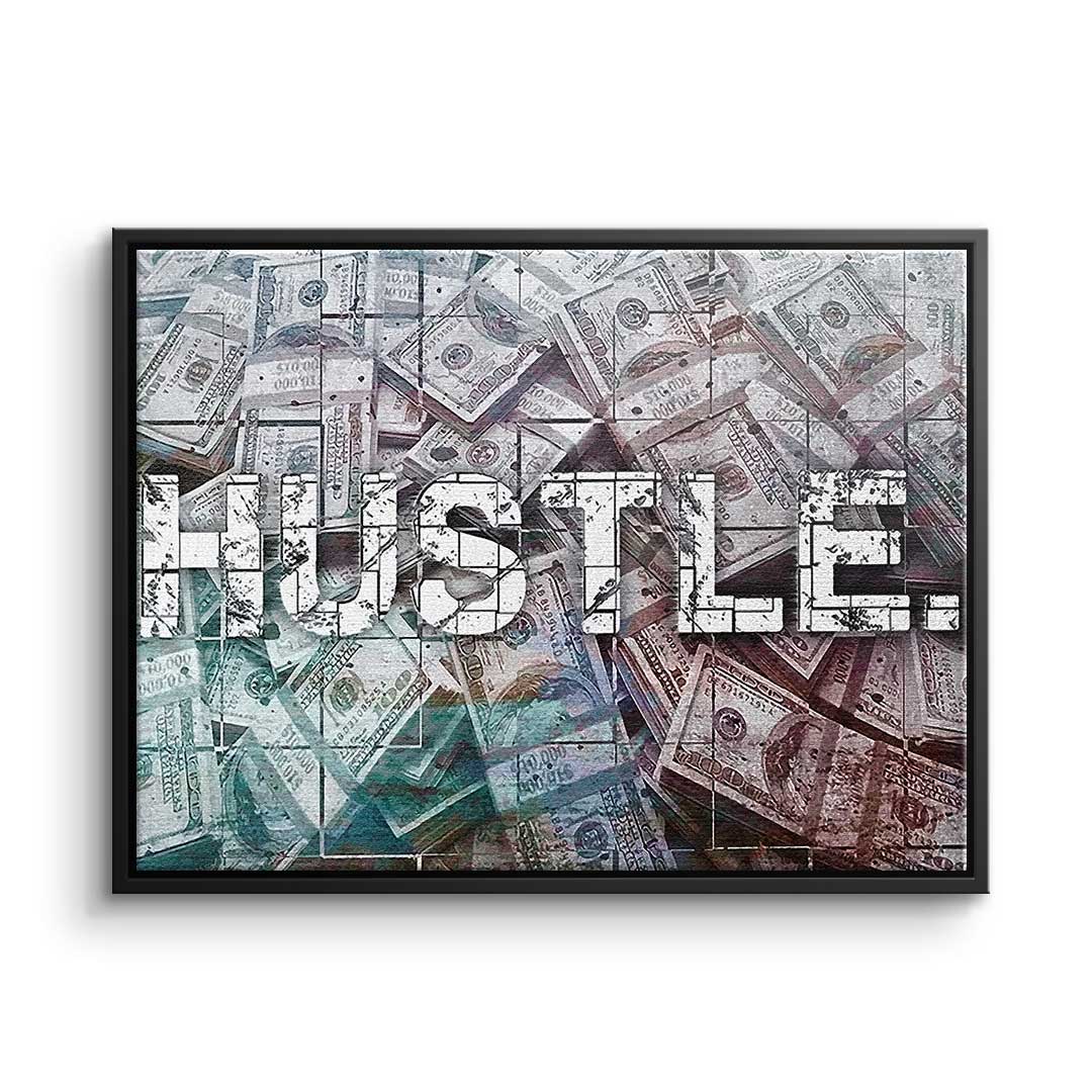 Premium Canvas Art - Motivation - Hustle - Mindset