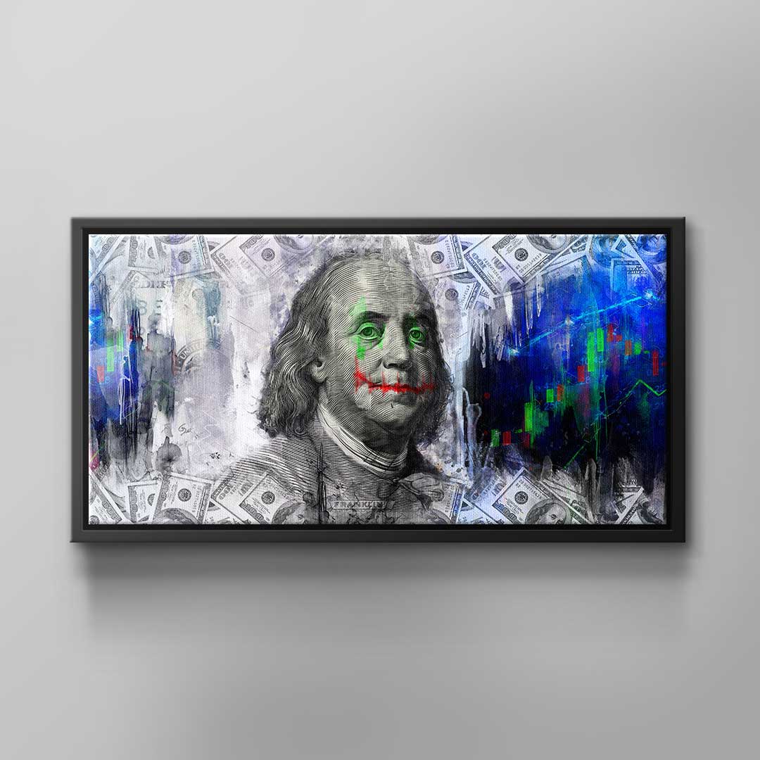 Crazy Dollar Chart – DOTCOMCANVAS®
